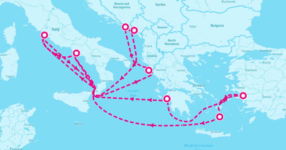 Enchanted Princess June 30, 2026 | 14-Night Civitavecchia Cruise