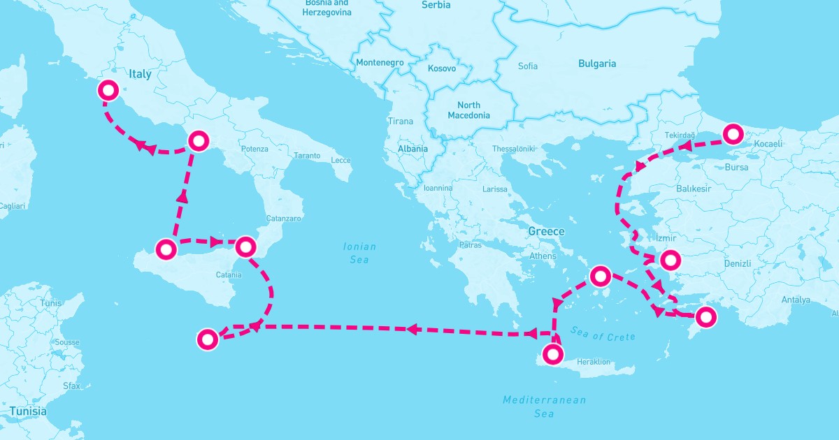 Enchanted Princess September 14, 2027 | 11-Night Trieste Cruise