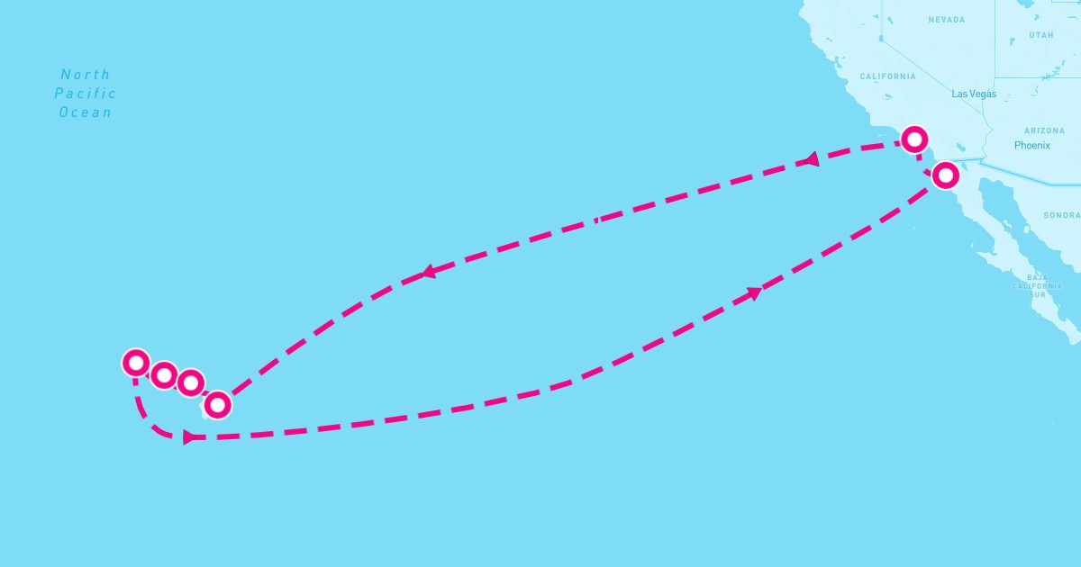 Grand Princess September 29, 2024 — 16-Night San Pedro Cruise