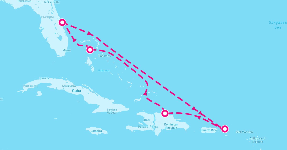 Harmony of the Seas Mar 6, 2027 — 7-Night Port Canaveral Cruise from $995