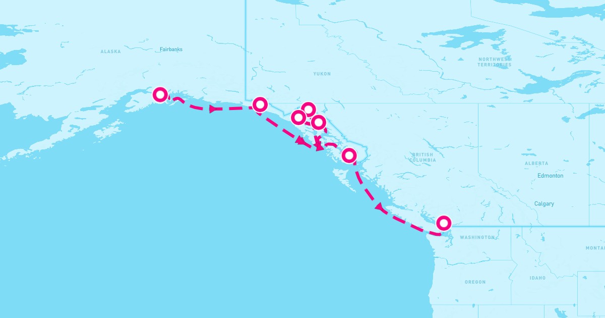 Island Princess July 1, 2026 | 7-Night Whittier Cruise