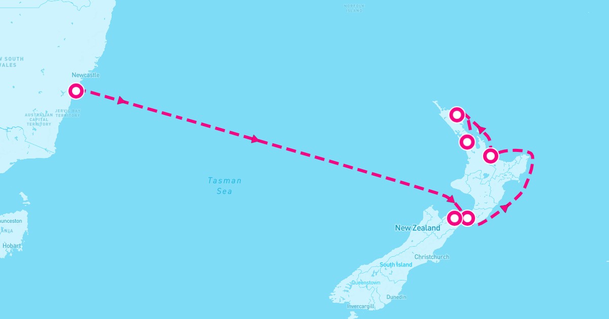 Majestic Princess April 10, 2024 — 9-Night Sydney Cruise