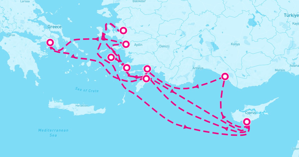 Marella Discovery 2 September 10, 2025 | 14-Night Limassol Cruise