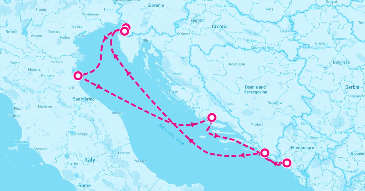 Marella Explorer 2 - June 5, 2025 (7 Night) Cruise Map, Ports & Ship Info