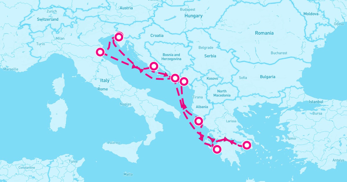 Marella Explorer 2 July 31, 2025 Cruise (14 Nights) – Itinerary Map ...