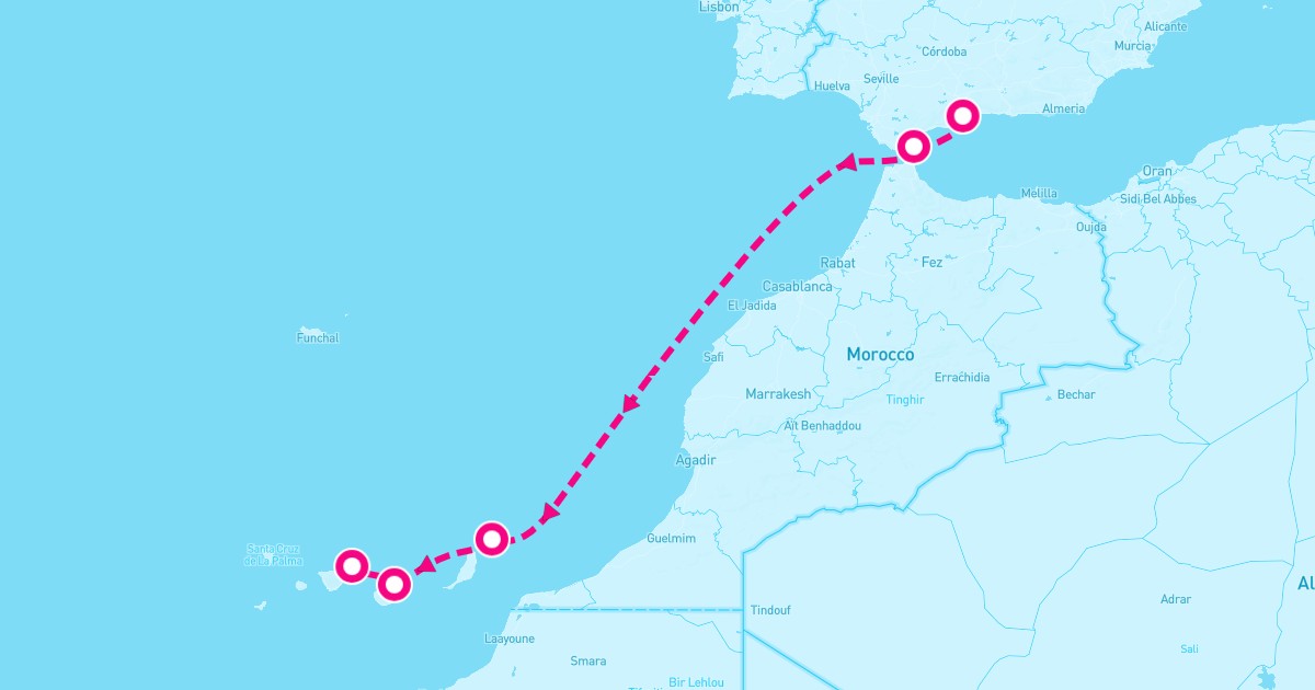 Marella Explorer 2 - February 5, 2026 (5 Night) Cruise Map, Ports ...