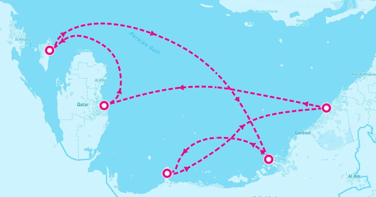 MSC Euribia - December 27th, 2025 - Cruise Map & Port Info