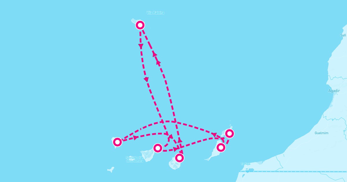 MSC Musica - January 17, 2026 (7 Night) Cruise Map, Ports & Ship Info