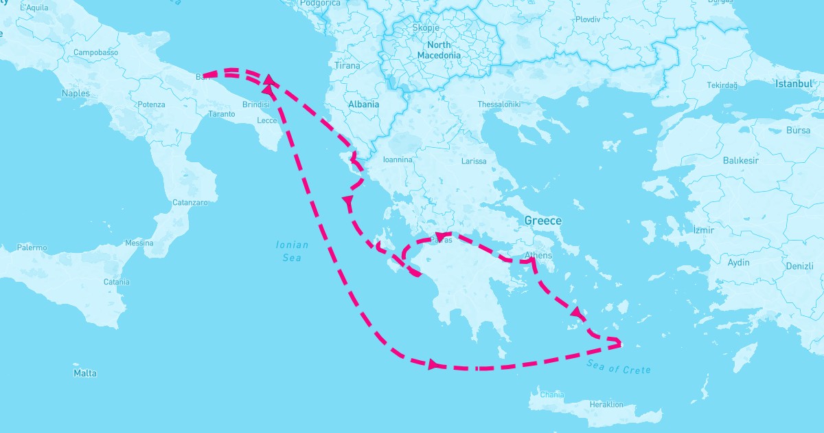 MSC Orchestra - November 20th, 2027 - Cruise Map & Port Info