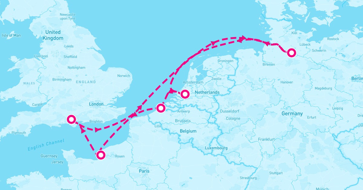 MSC Preziosa - November 27th, 2024 - Cruise Map & Port Info