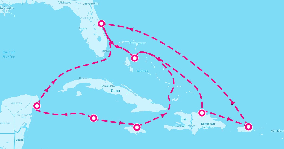 MSC Seashore - April 28, 2024 (11 Night) Cruise Map, Ports & Ship Info