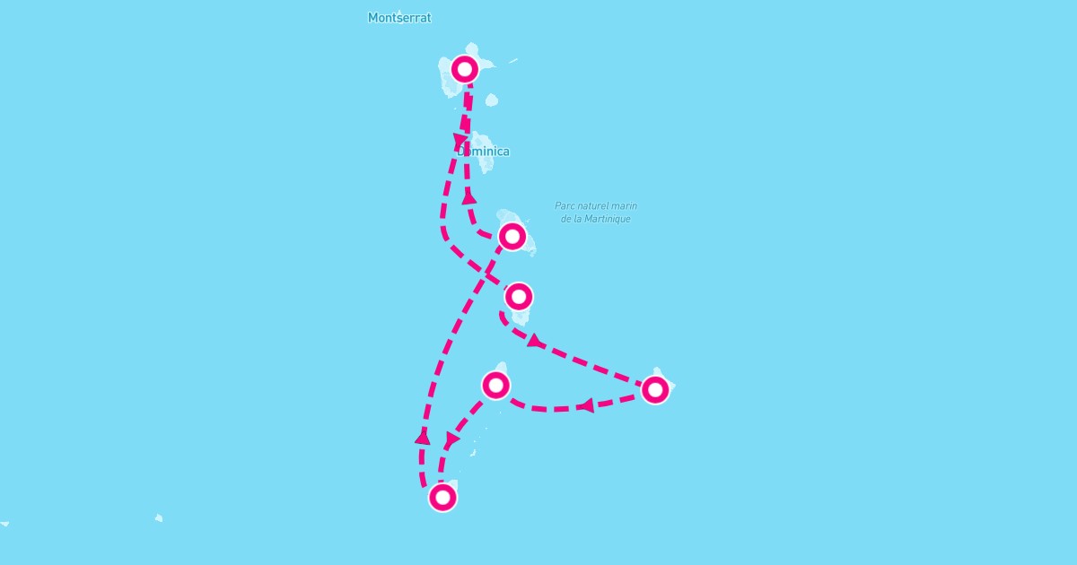 MSC Seaside - January 7, 2024 (7 Night) Cruise Map, Ports & Ship Info