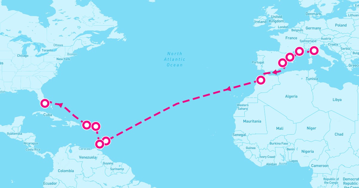 MSC Seaside October 26, 2025 | 21-Night Livorno Cruise