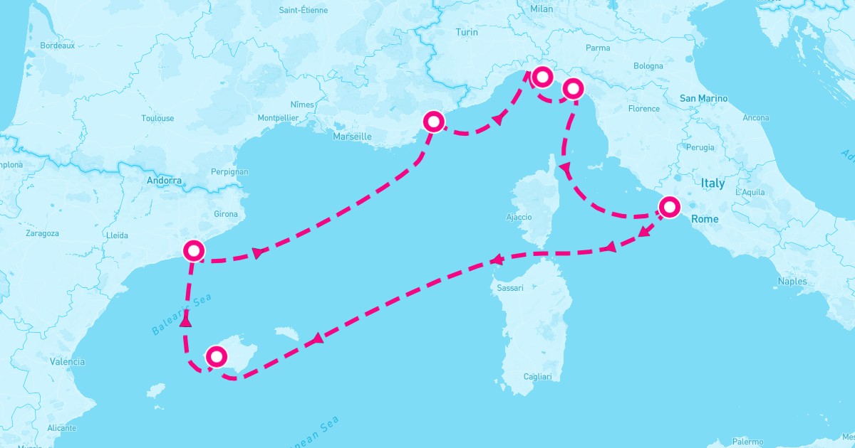 MSC MSC Seaview August 2, 2025 – Western Mediterranean