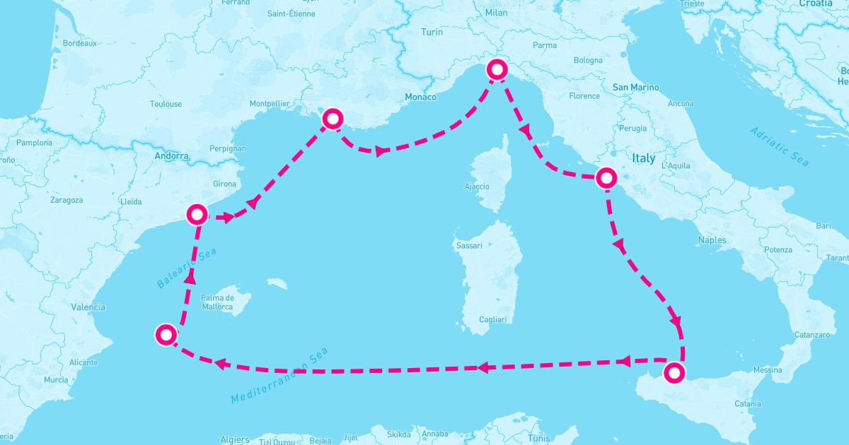 MSC MSC Seaview October 10, 2026 – Western Mediterranean from $1,239