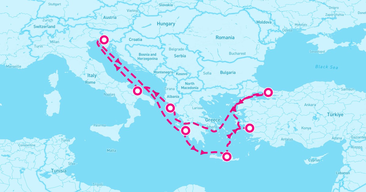 MSC Splendida Oct 8, 2024 — 9-Night Istanbul Cruise from $968