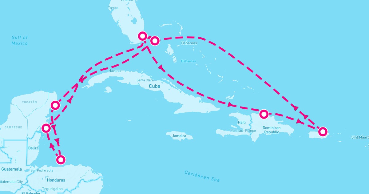 MSC MSC World America April 12, 2025 – Caribbean & Bahamas