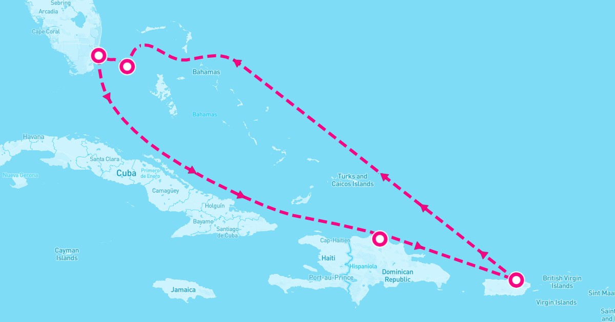 MSC MSC World America December 13, 2025 – Caribbean & Bahamas