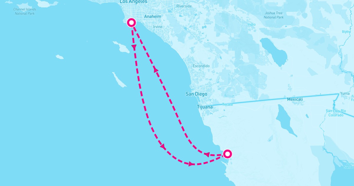 Navigator of the Seas - September 26, 2025 (3 Night) Cruise Map, Ports ...