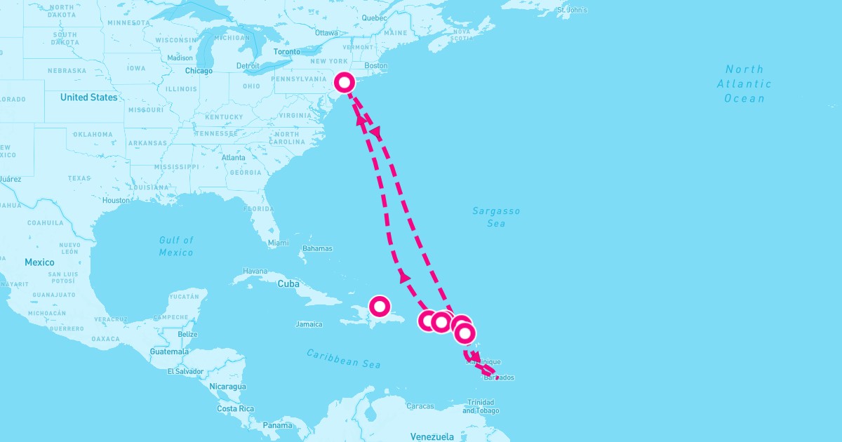 Norwegian Breakaway December 23, 2025 — 12-Night New York Cruise