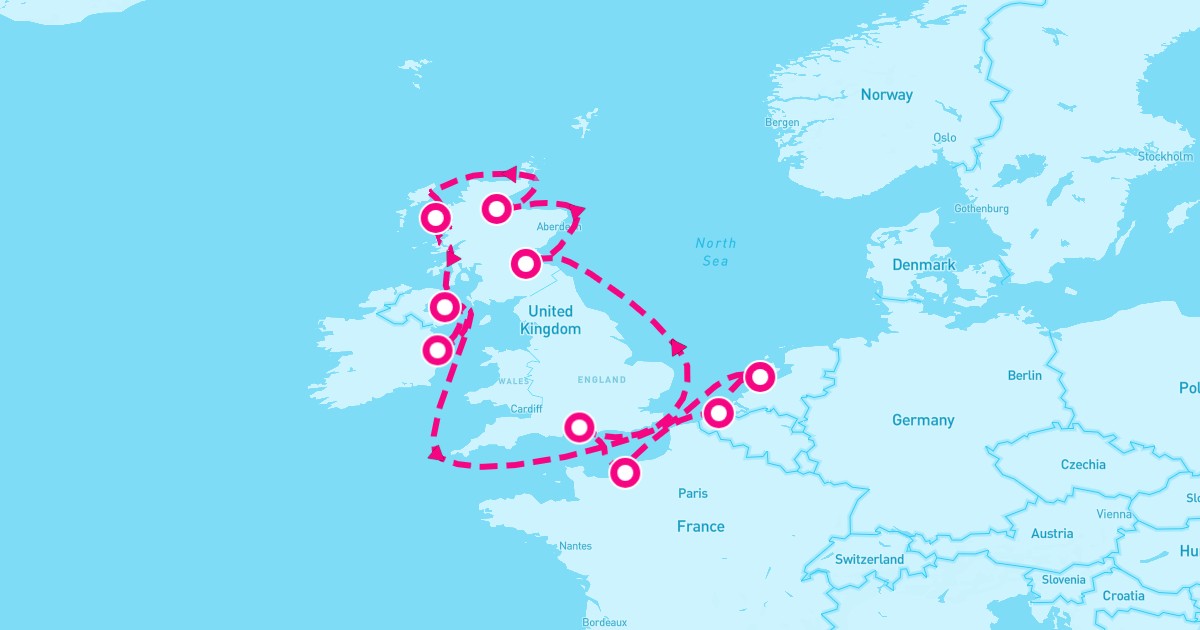 Norwegian Dawn July 18, 2025 | 11-Night Southampton Cruise