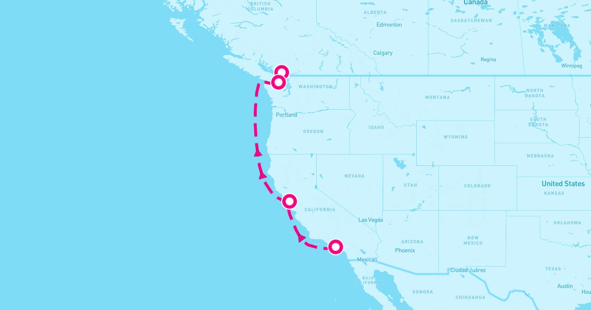 Norwegian Encore Apr 16, 2028 — 6-Night San Pedro Cruise from $839