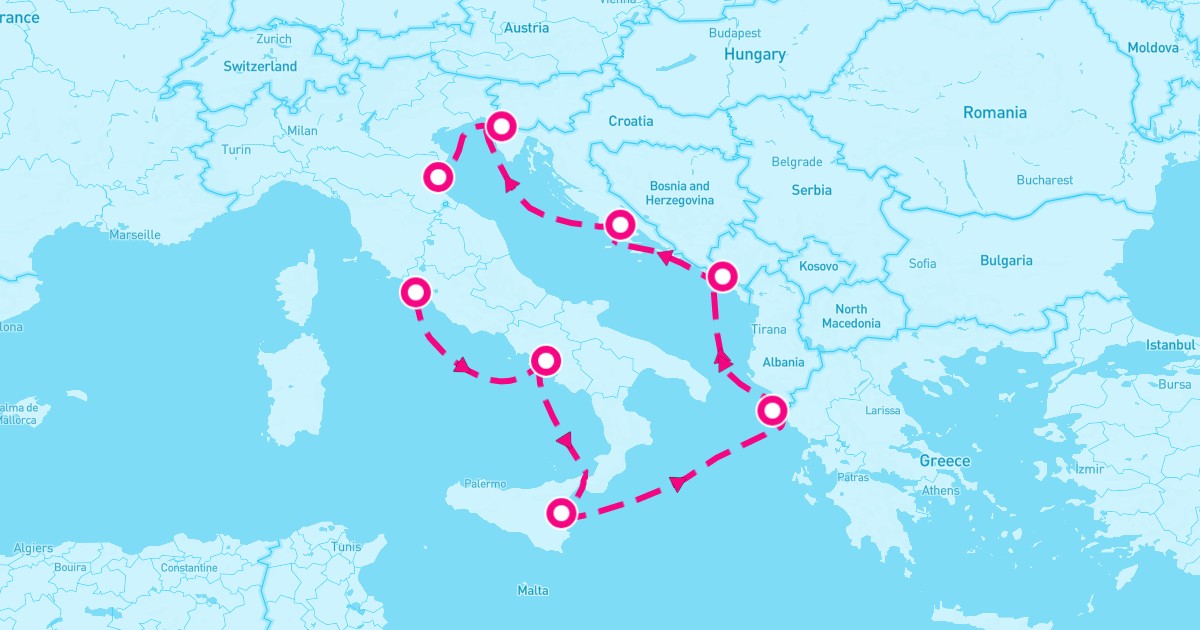 Norwegian Gem May 17, 2026 — 7-Night Civitavecchia Cruise