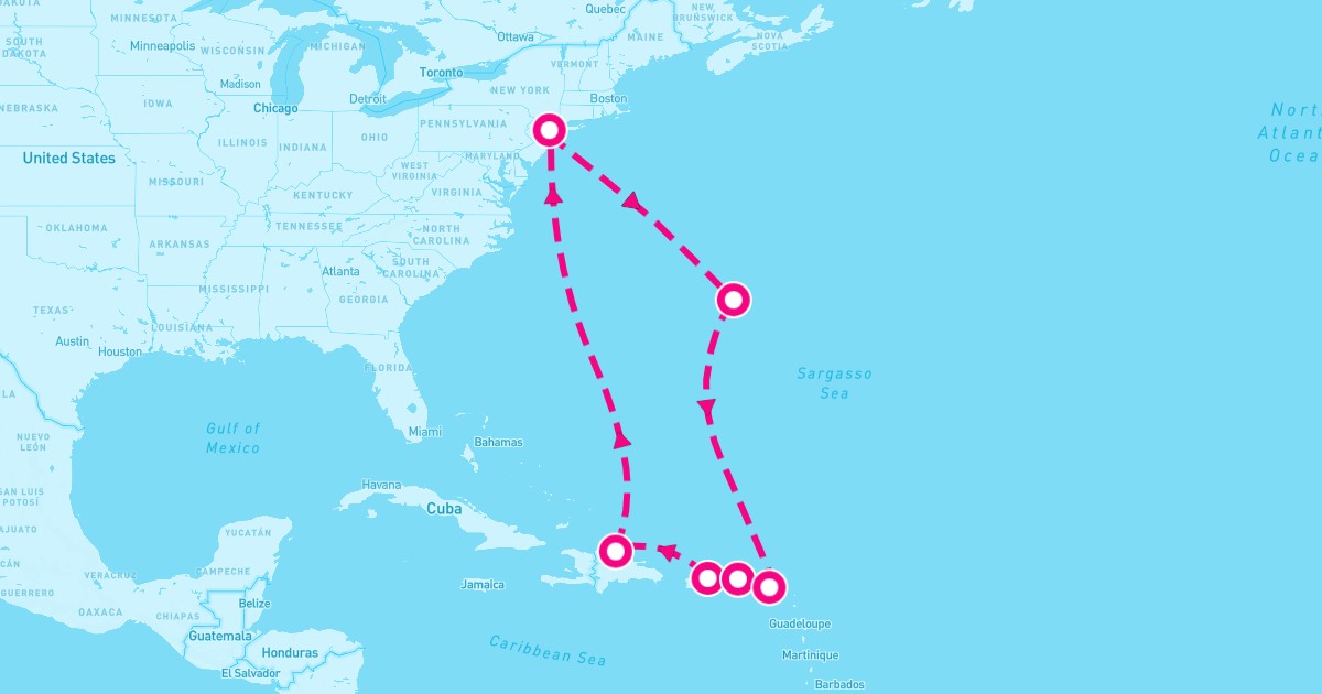 Norwegian Getaway April 19, 2024 — 10-Night New York Cruise