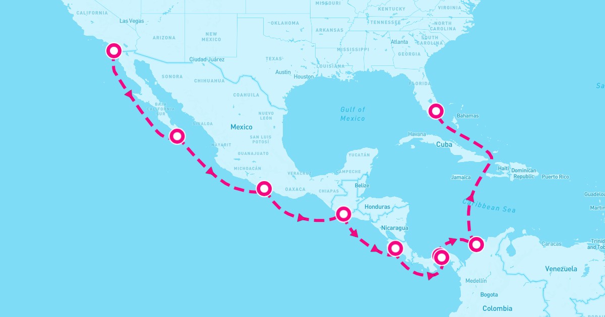 Norwegian Jade February 12, 2026 | 15-Night San Diego Cruise