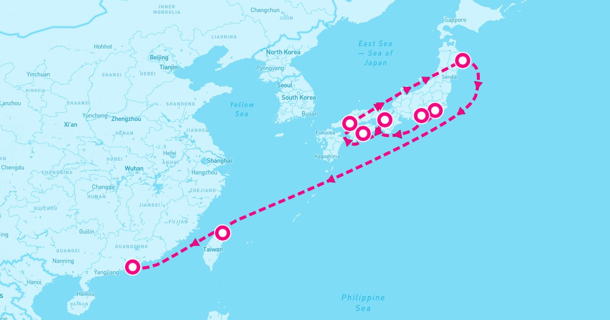 Norwegian Jade November 30, 2026 | 9-Night Yokohama Cruise