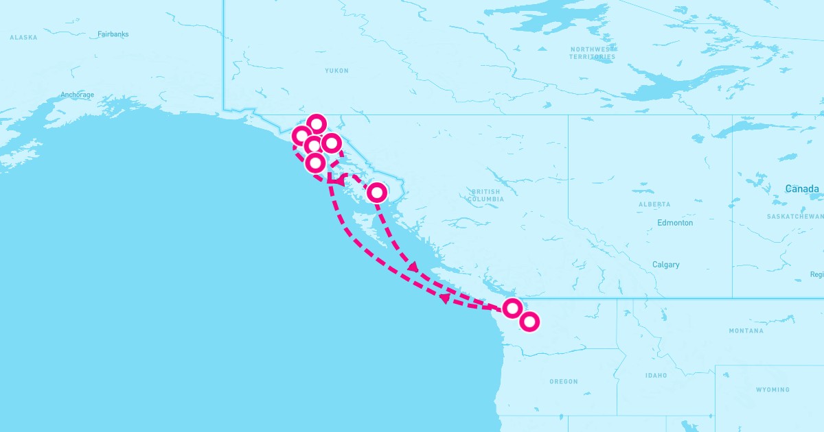 Norwegian Joy September 11, 2026 | 10-Night Seattle Cruise