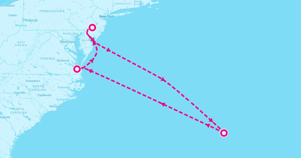 Norwegian Pearl April 15, 2027 — 7-Night Philadelphia Cruise