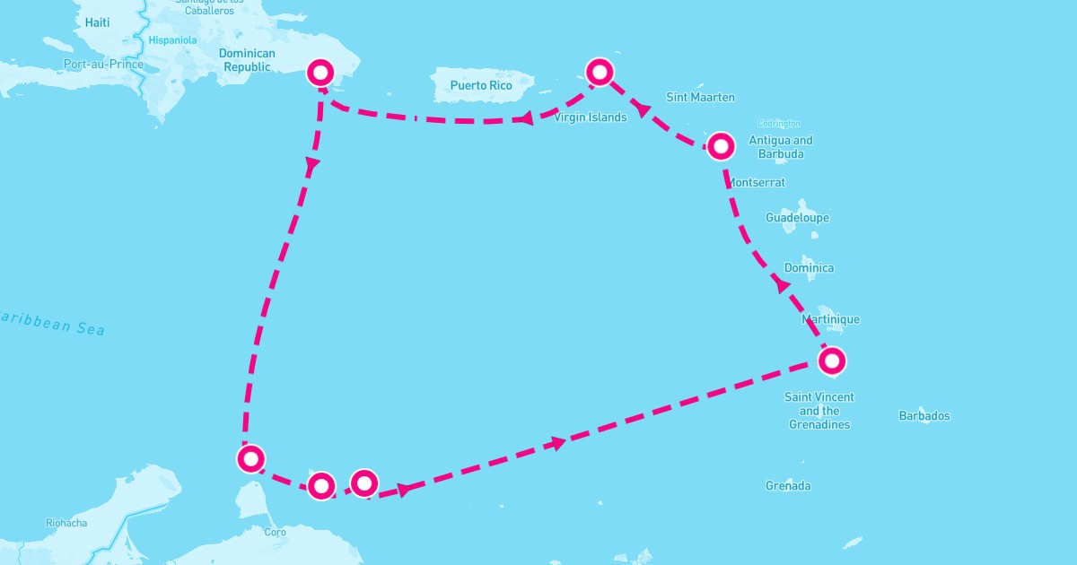 Norwegian Norwegian Sky February 23, 2026 – Caribbean: Curacao Aruba ...