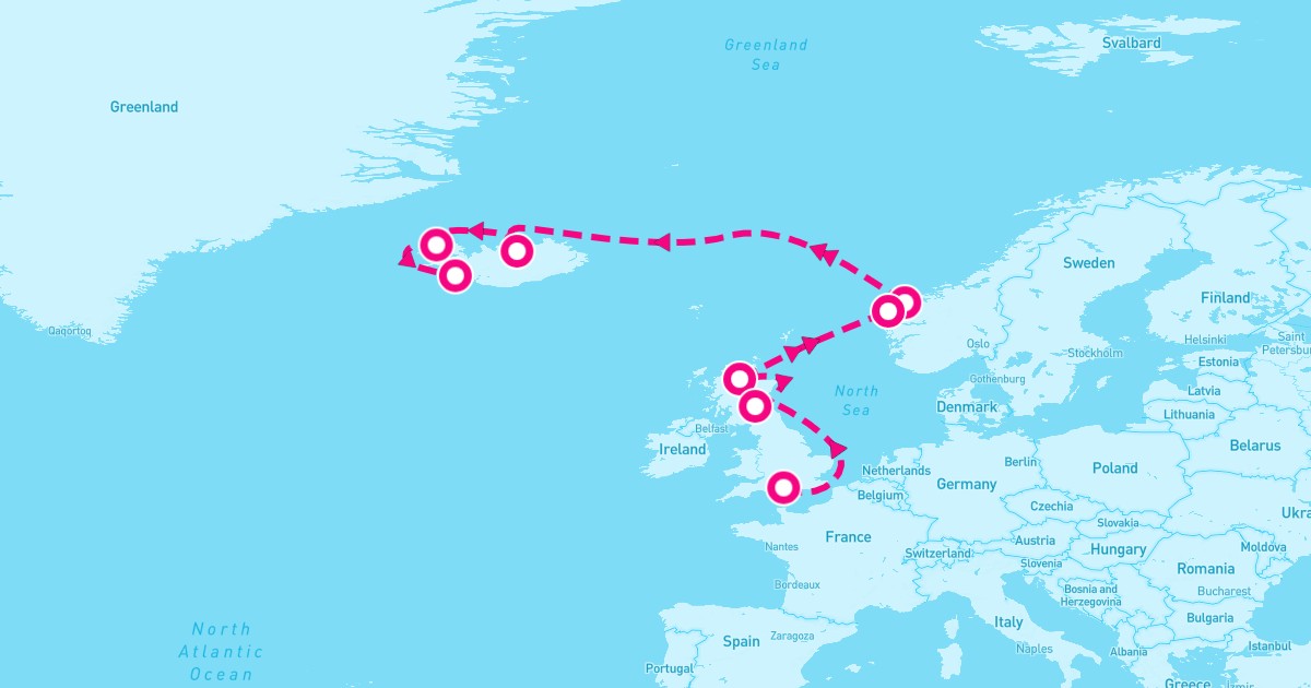 Norwegian Star May 10, 2026 | 11-Night Southampton Cruise