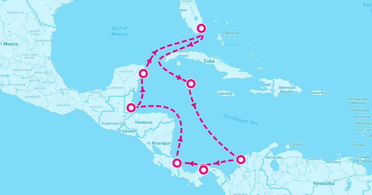 Norwegian Sun February 6, 2027 — 11-Night Miami Cruise