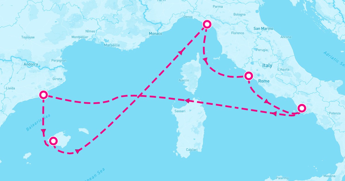Oasis of the Seas September 1, 2024 | 7-Night Barcelona Cruise