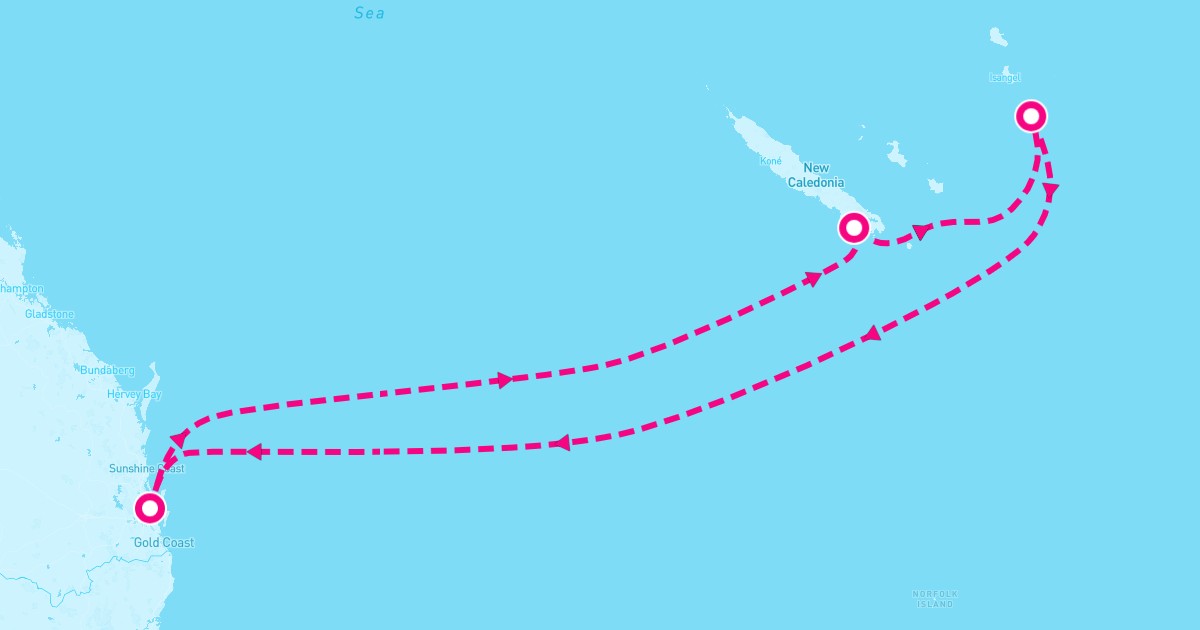 Quantum of the Seas - March 28, 2025 (7 Night) Cruise Map, Ports & Ship ...