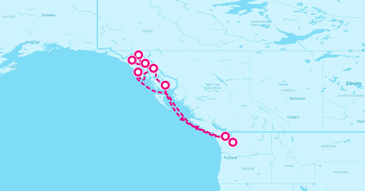 Queen Elizabeth Jul 21, 2025 — 10-Night Seattle Cruise from $799
