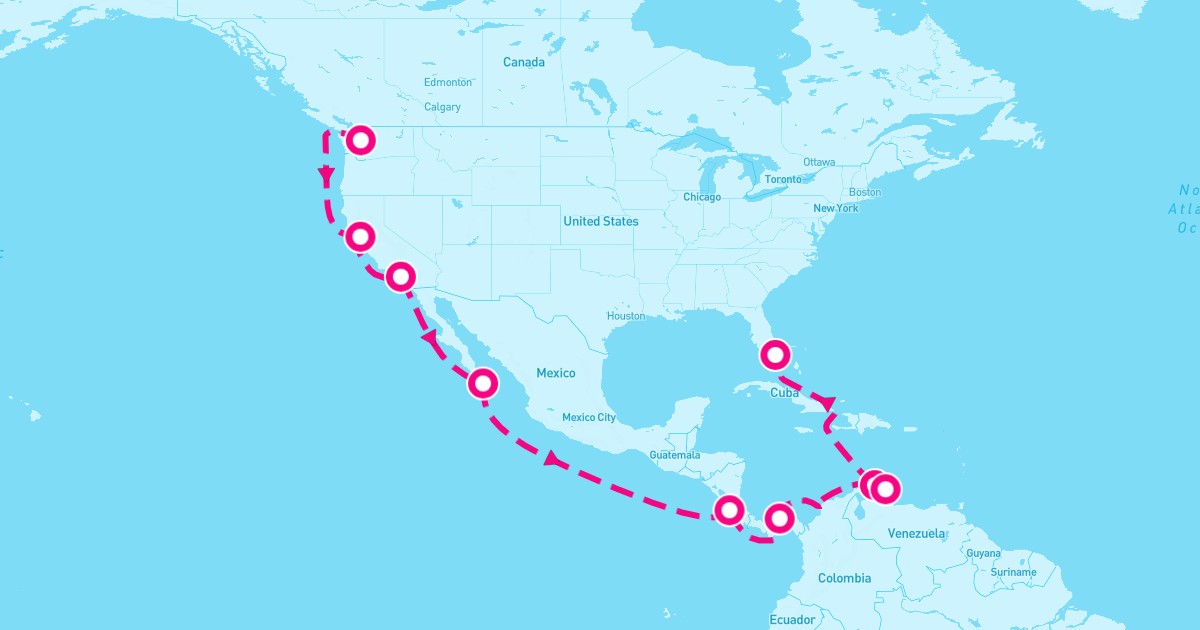 Queen Elizabeth Sep 25, 2025 — 21-Night Seattle Cruise from $1,199