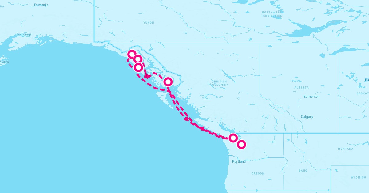 Queen Elizabeth July 1, 2026 | 8-Night Seattle Cruise