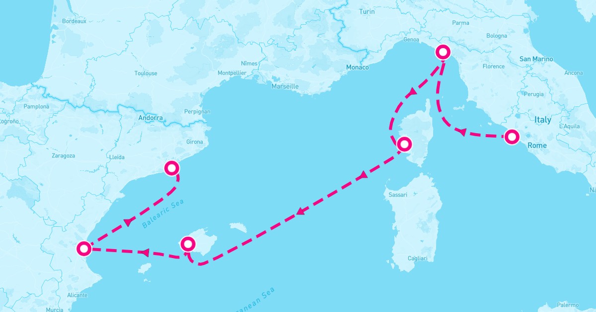 Queen Elizabeth August 13, 2027 | 7-Night Civitavecchia Cruise