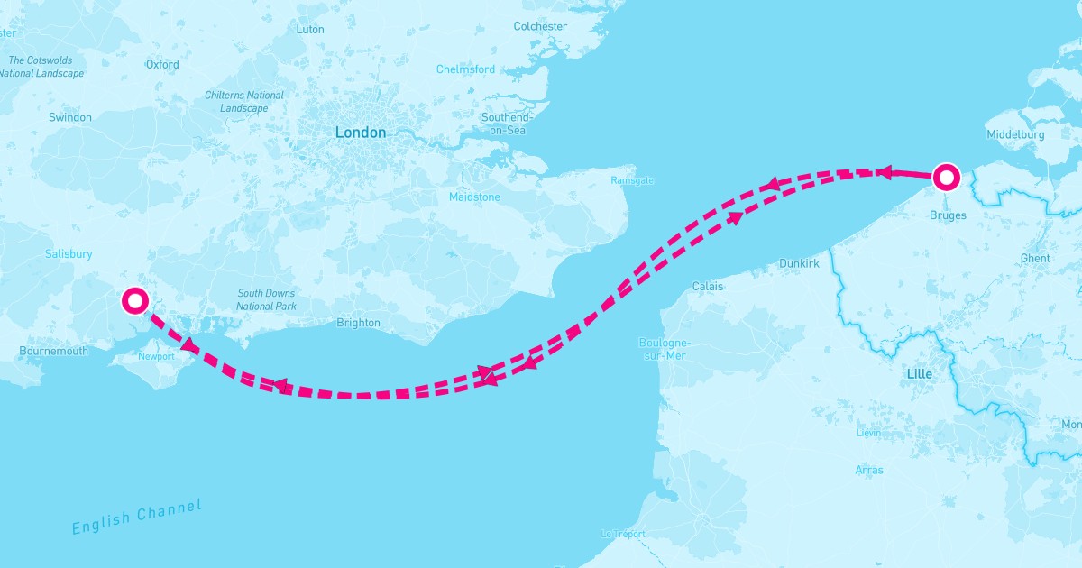 Queen Mary 2 - September 11, 2024 (4 Night) Cruise Map, Ports & Ship Info
