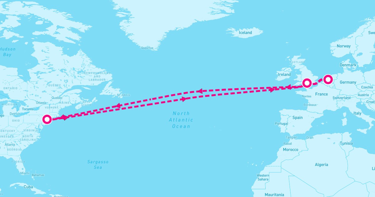 Queen Mary 2 Oct 30, 2026 — 18-Night New York Cruise from $2,619