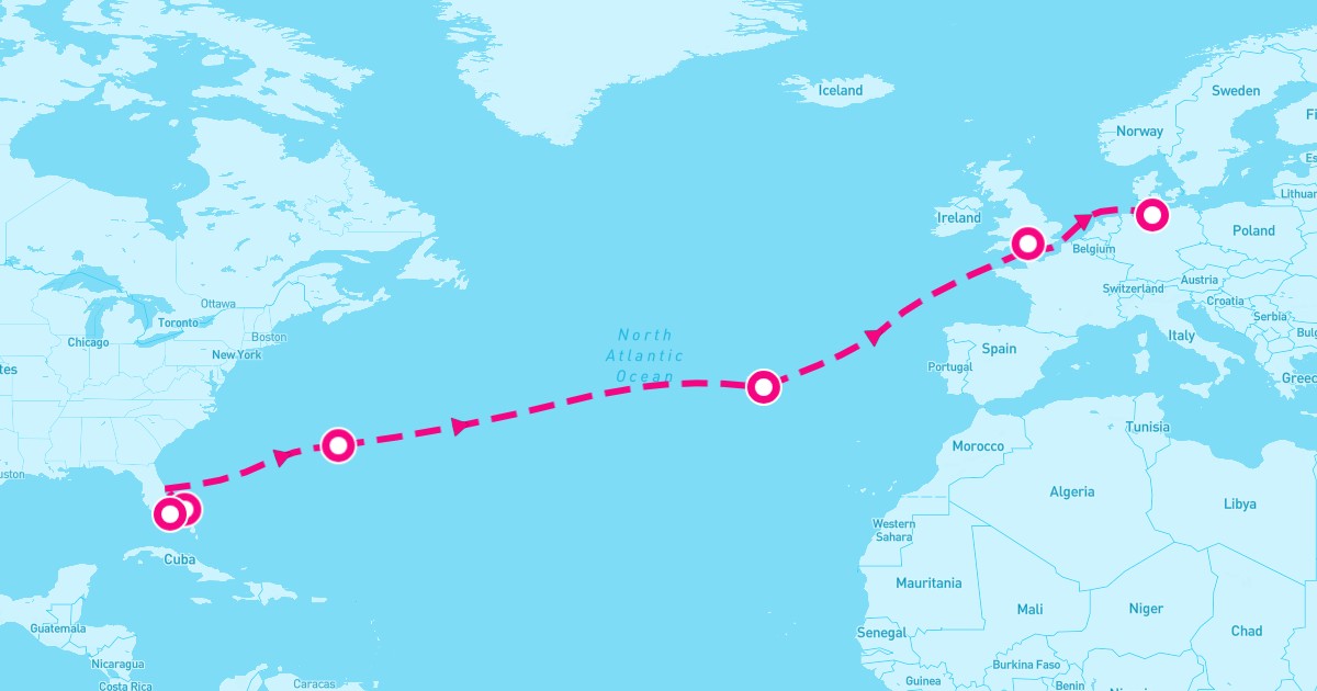 Queen Victoria Mar 14, 2025 — 16-Night Fort Lauderdale Cruise from $2,199