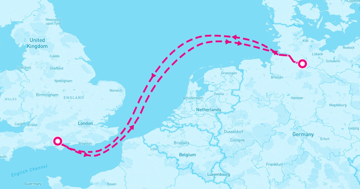 Queen Victoria - April 30, 2027 (4 Night) Cruise Map, Ports & Ship Info