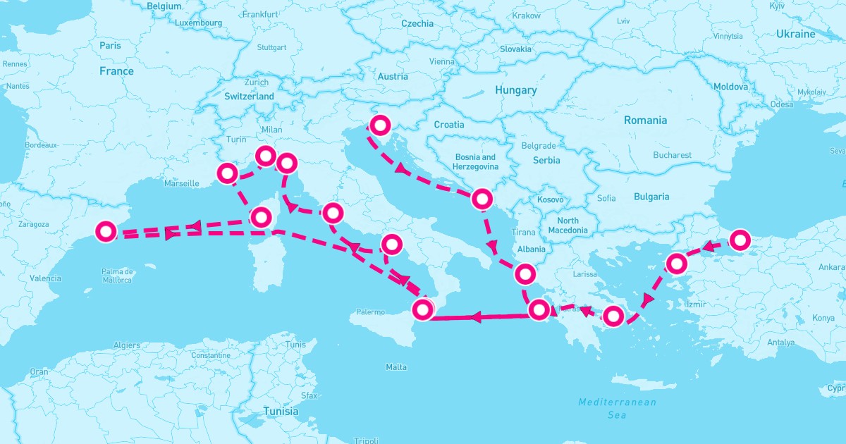Queen Victoria Sep 17, 2027 — 21-Night Trieste Cruise