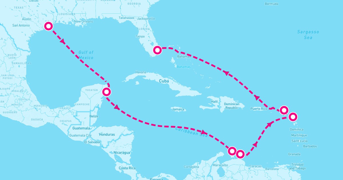 Regal Princess - March 24, 2024 (12 Night) Cruise Map, Ports & Ship Info