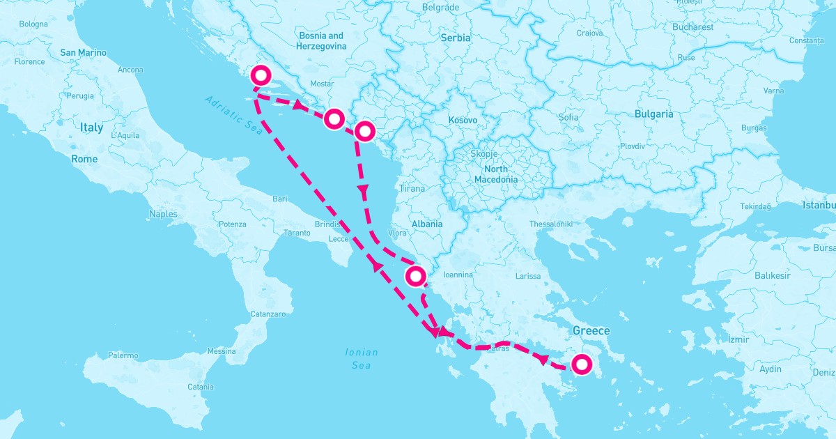 Resilient Lady - July 28, 2024 (7 Night) Cruise Map, Ports & Ship Info