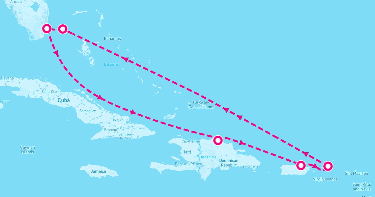 Resilient Lady November 8, 2026 — 8-Night Miami Cruise