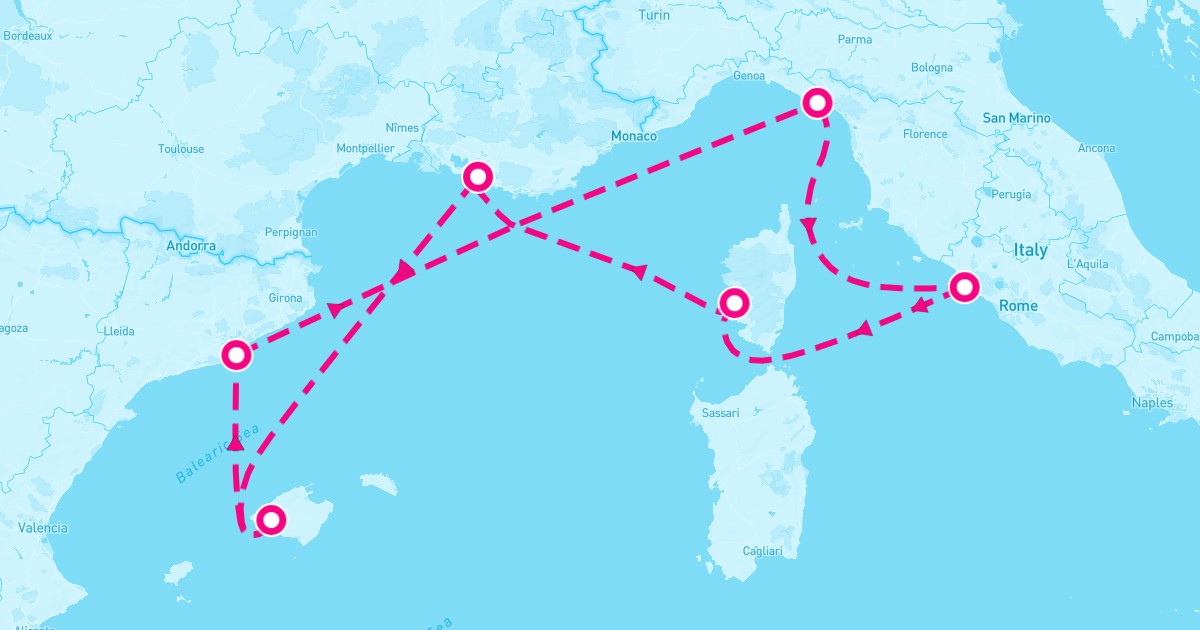 Resilient Lady July 4, 2027 | 7-Night Barcelona Cruise